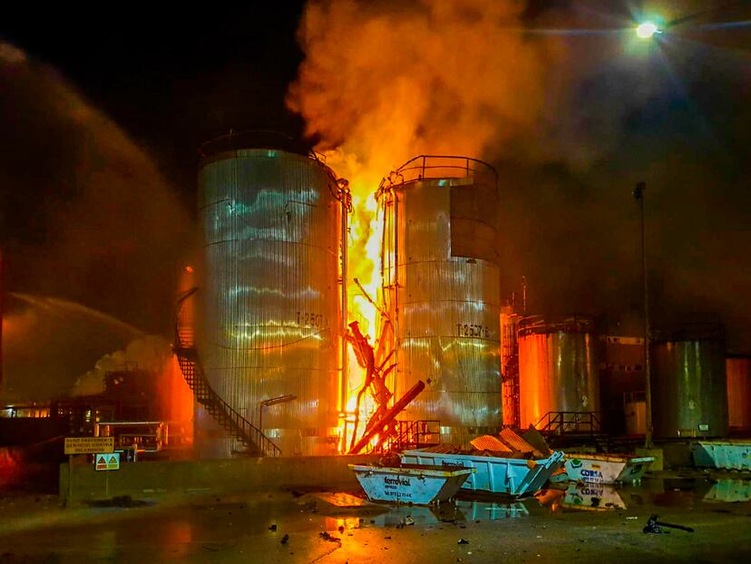 Sanción de 2,1 millones a la petroquímica IQOXE por la explosión que ...