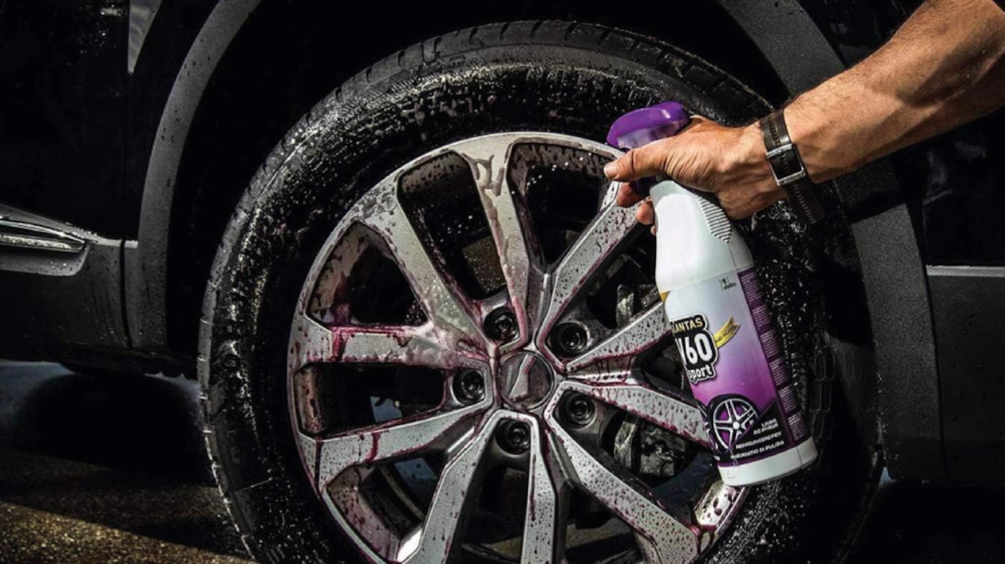 El producto mágico para limpiar las llantas de tu coche y que queden ...