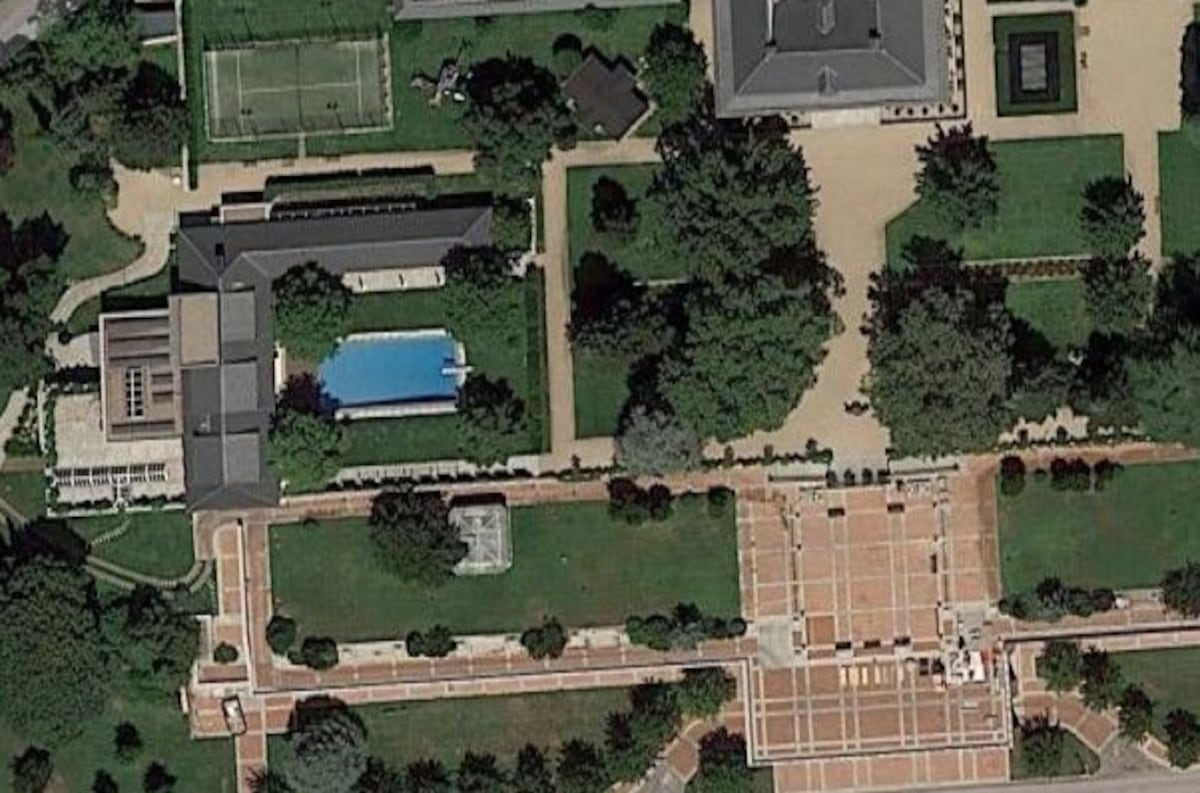 La piscina del Palacio de la Zarzuela | Noticias de Madrid | EL PAÍS