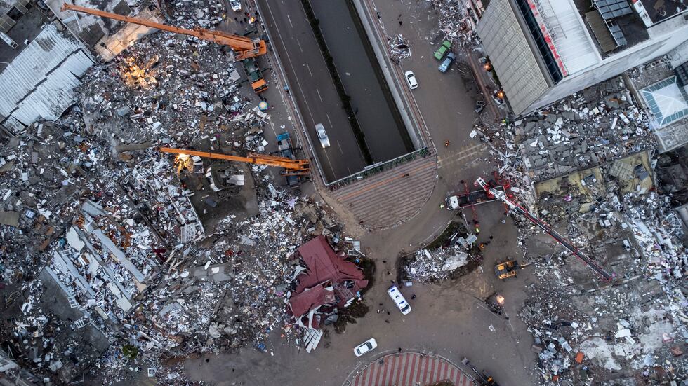 Gallery | Aerial images reveal scale of earthquake devastation in ...