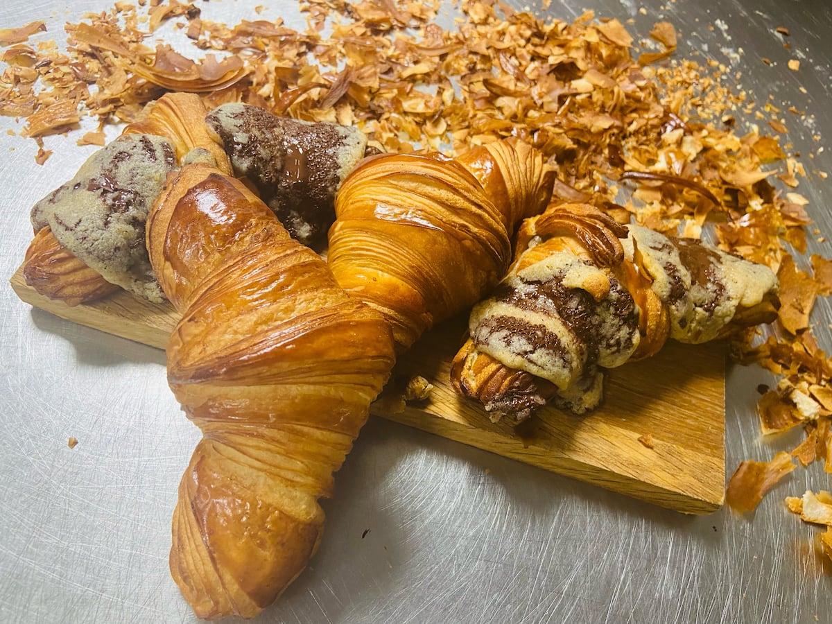 El cruasán luce en todas sus formas y tamaños en Barcelona | Barcelona ...