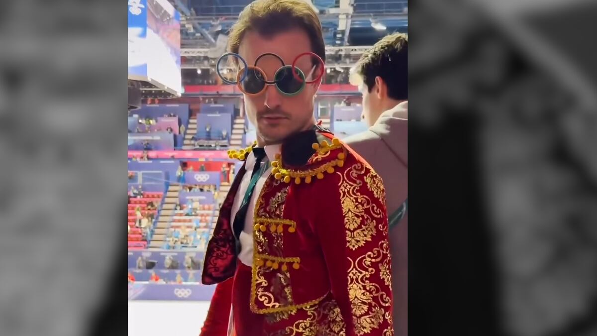 El patinador Tim Dieck se viste de torero en los Juegos Olímpicos de ...