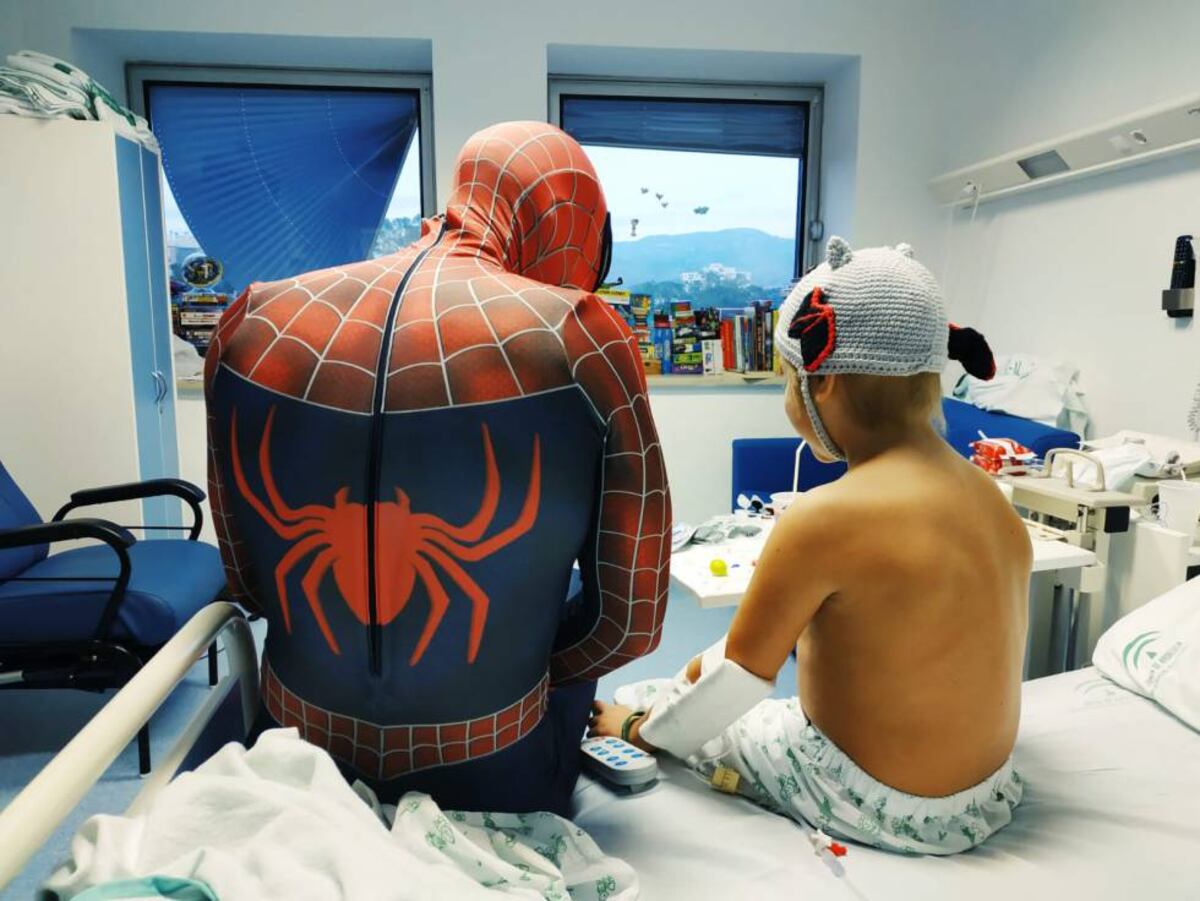 Volunteers in Spain: Meet the real-life superhero helping sick kids in ...