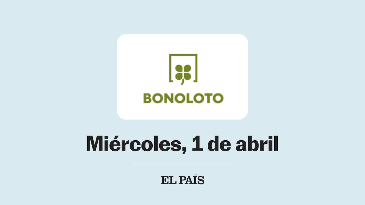 Bonoloto: comprobar sorteo del miércoles 1 de abril | Sorteos: Loterías ...