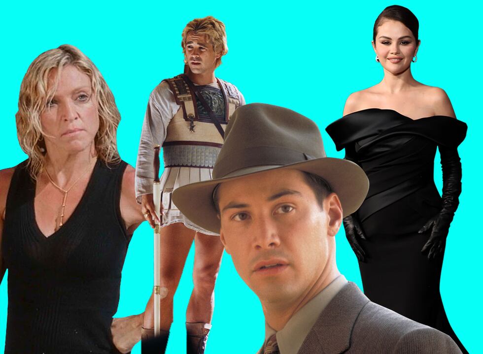 From Selena Gomez to Keanu Reeves: Nine performances universally panned ...