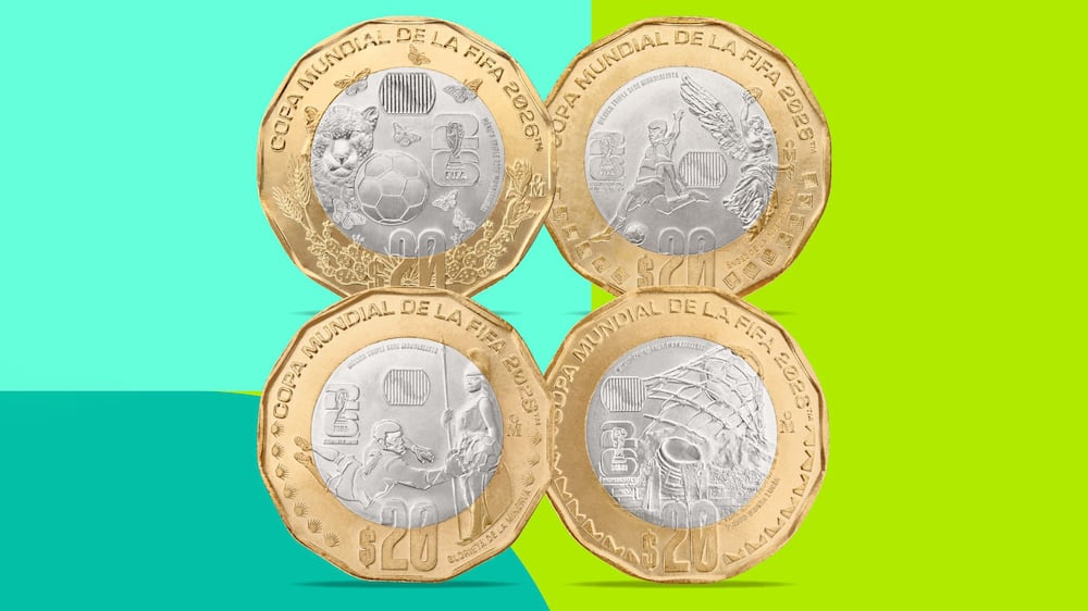 Monedas conmemorativas del Mundial 2026: cómo son, en qué están ...