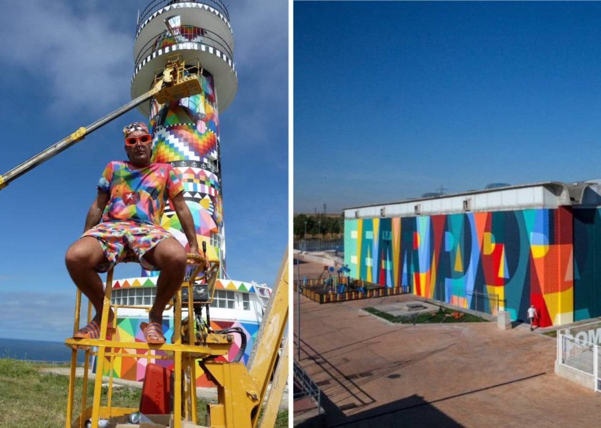 Dónde acaba la obsesión española por colorear edificios: de Okuda a Boa ...