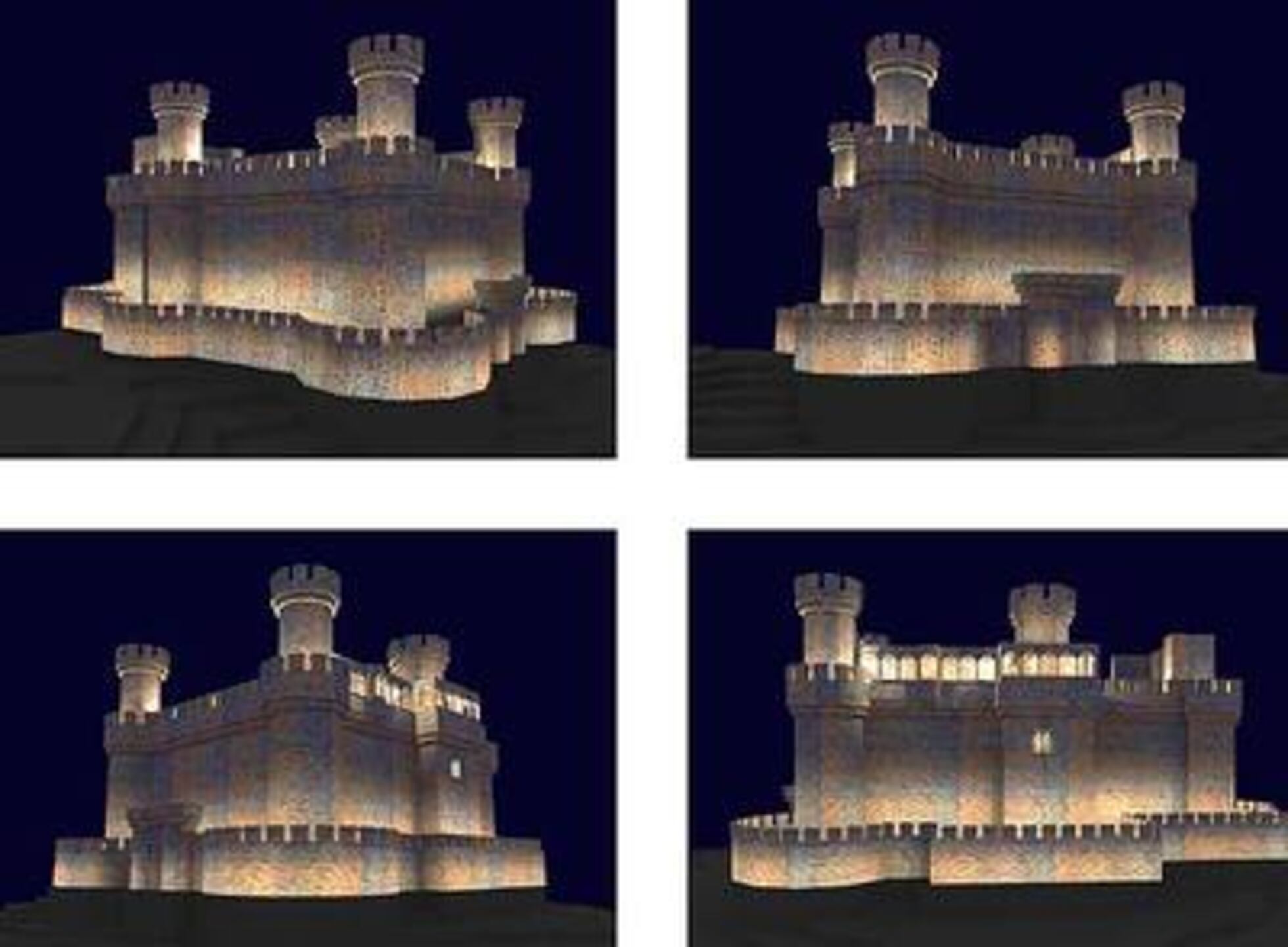 Luz cambiante para un castillo único | Noticias de Madrid | EL PAÍS