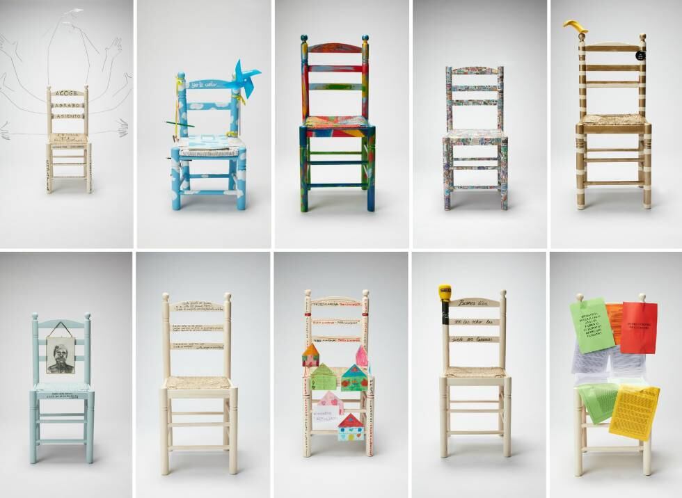 60 famosos ceden su silla | Gente | EL PAÍS