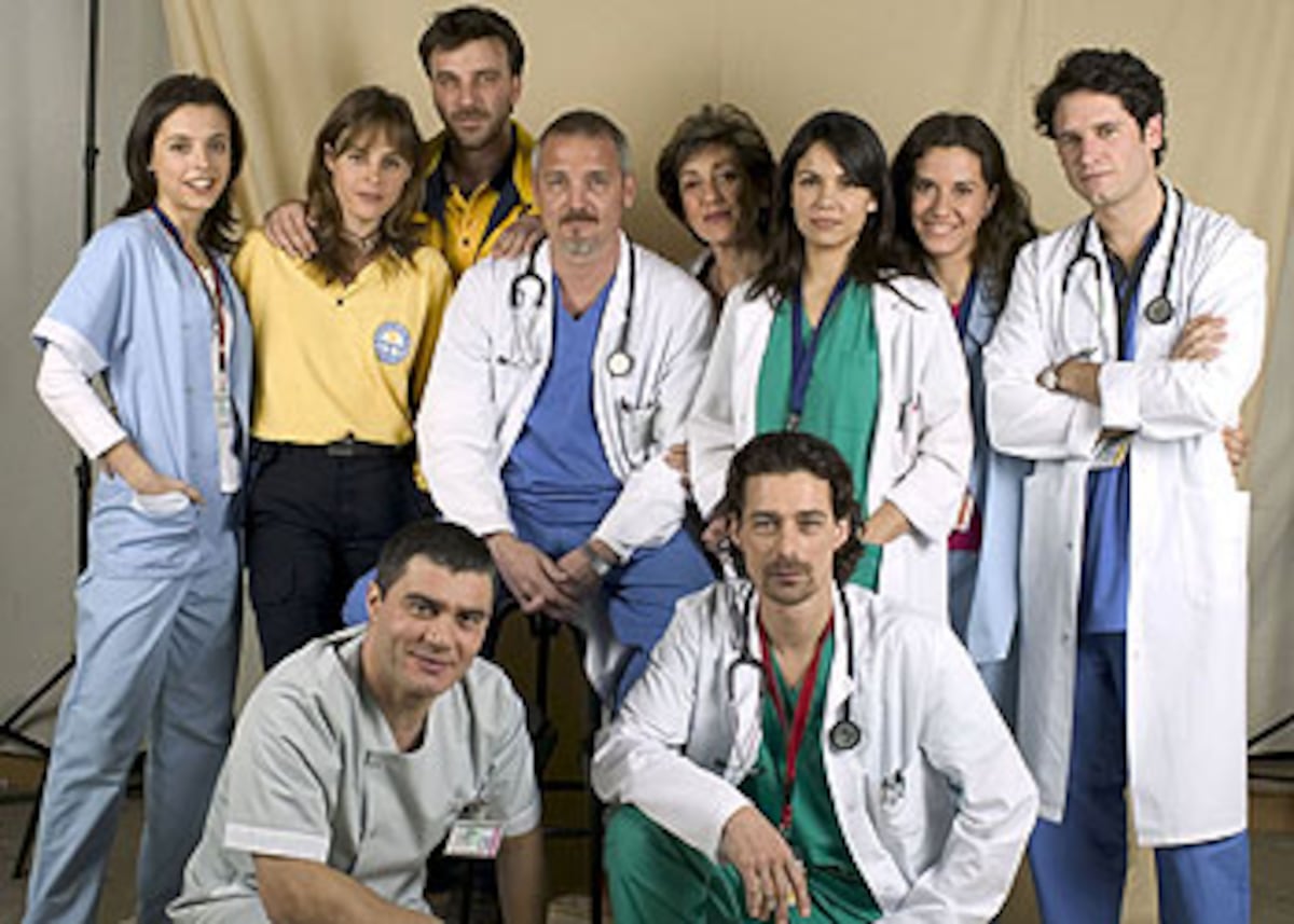 Los protagonistas de la serie 'Hospital Central' | Radiotv | EL PAÍS