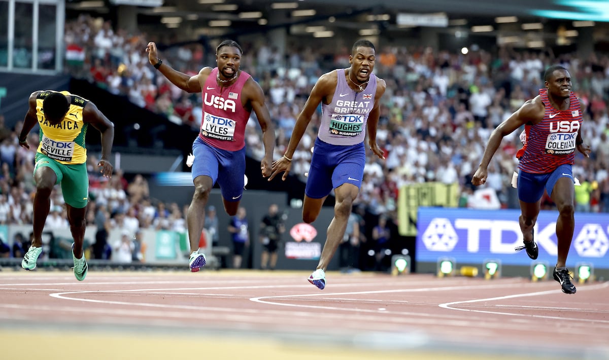 Noah Lyles se proclama en Budapest nuevo rey de la velocidad mundial ...