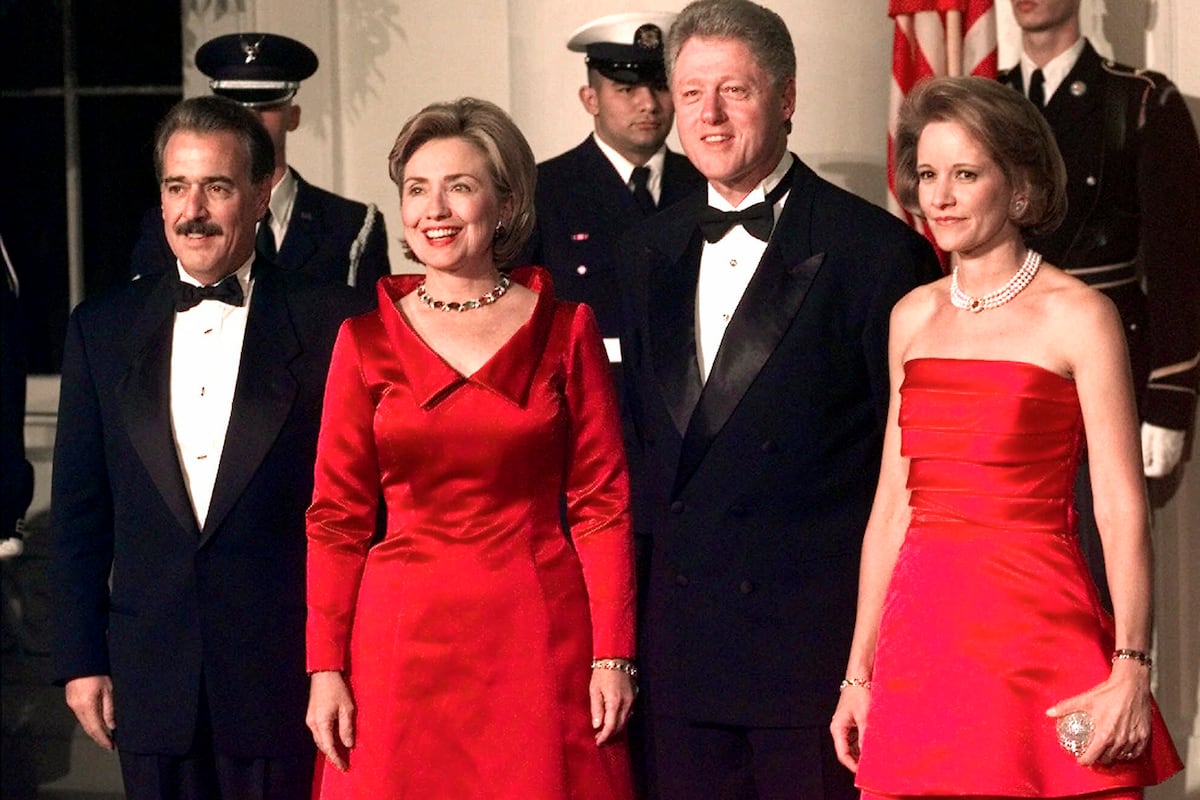 Hillary Clinton is stepping over the White House threshold in yet ...