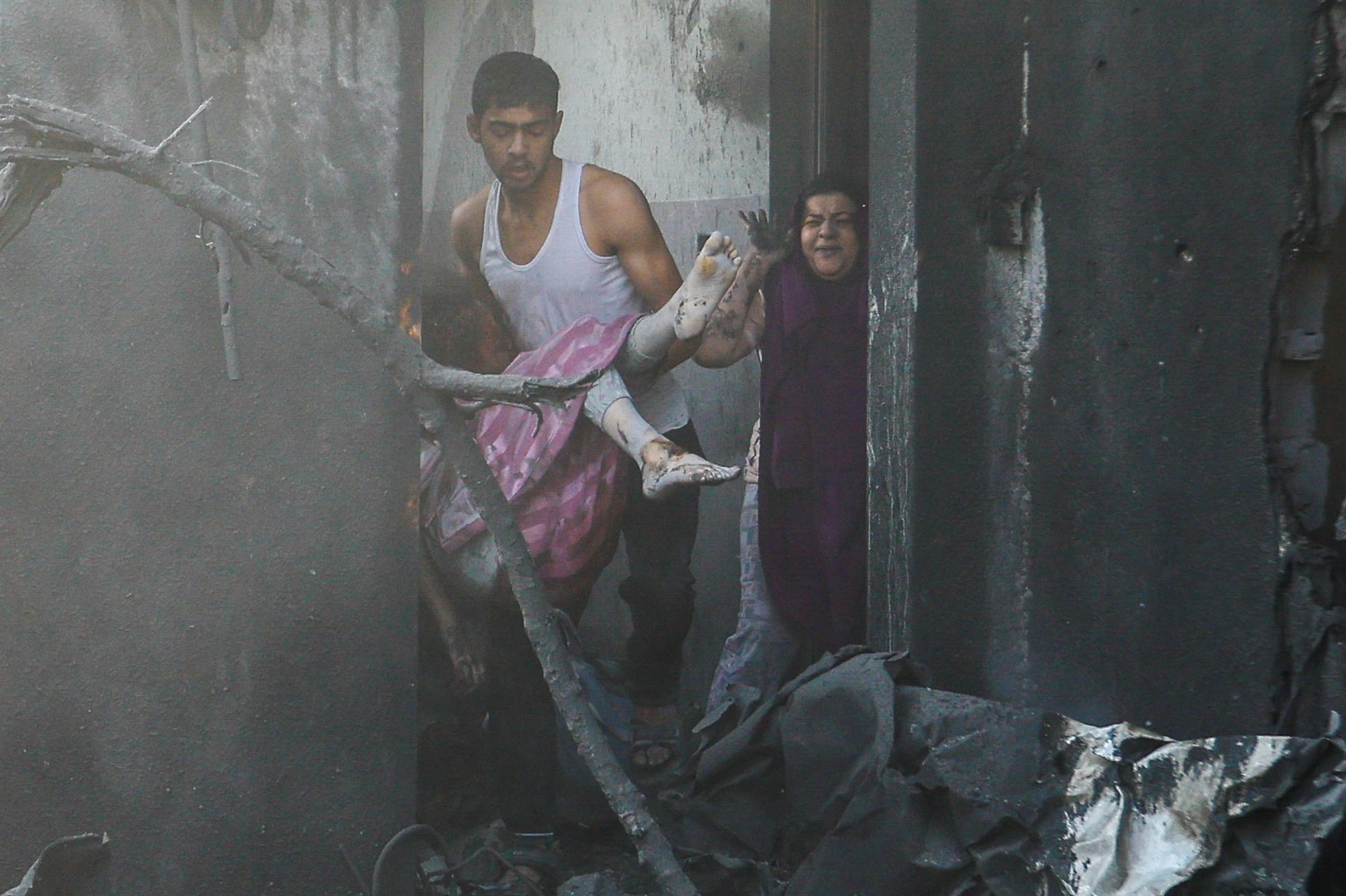 Las imágenes de la guerra entre Gaza e Israel, el 11 de octubre de 2023 ...