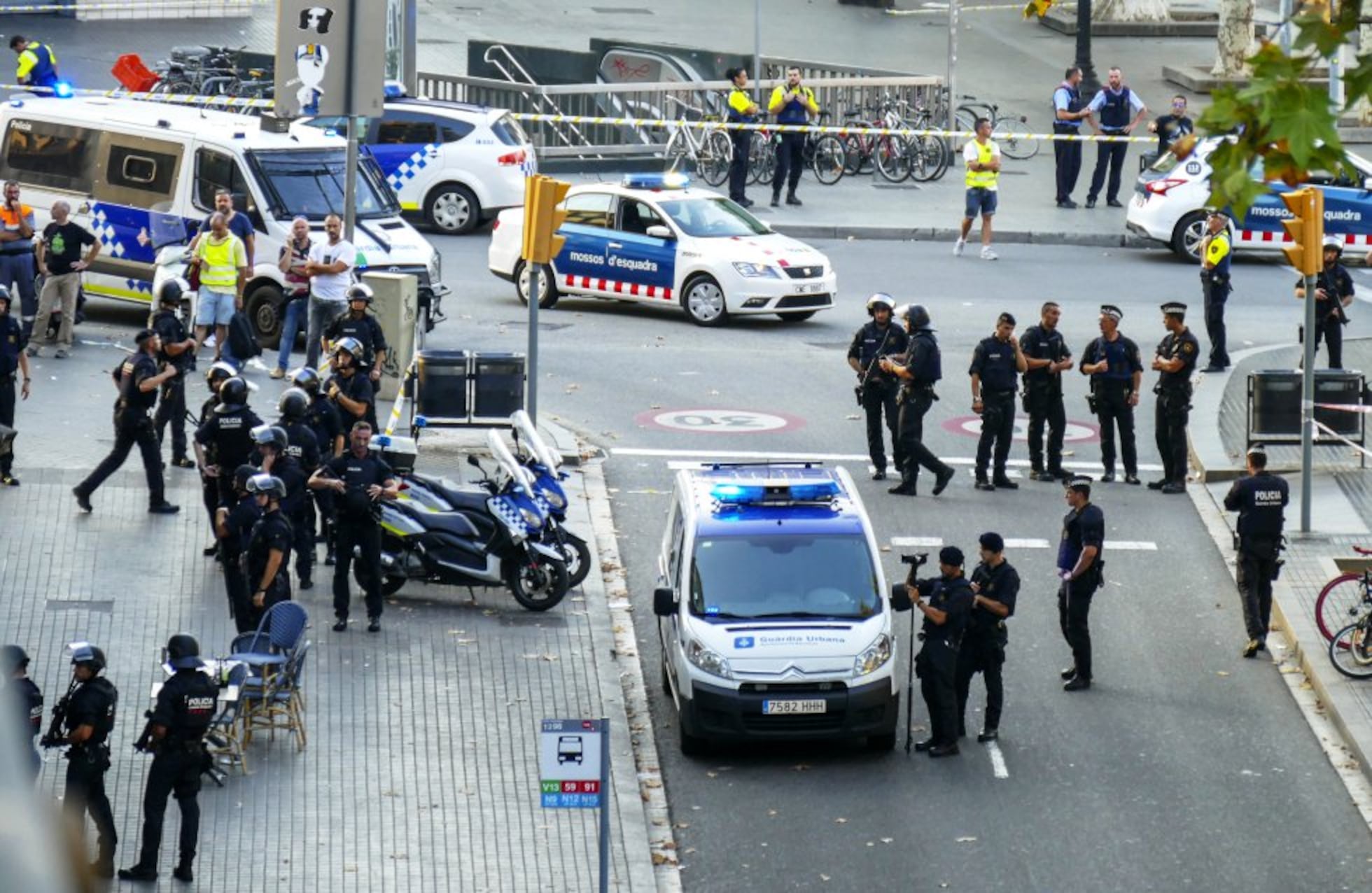 Atentado En Barcelona Fotos Inéditas Del 17 A Fotos Inéditas Del 17 A