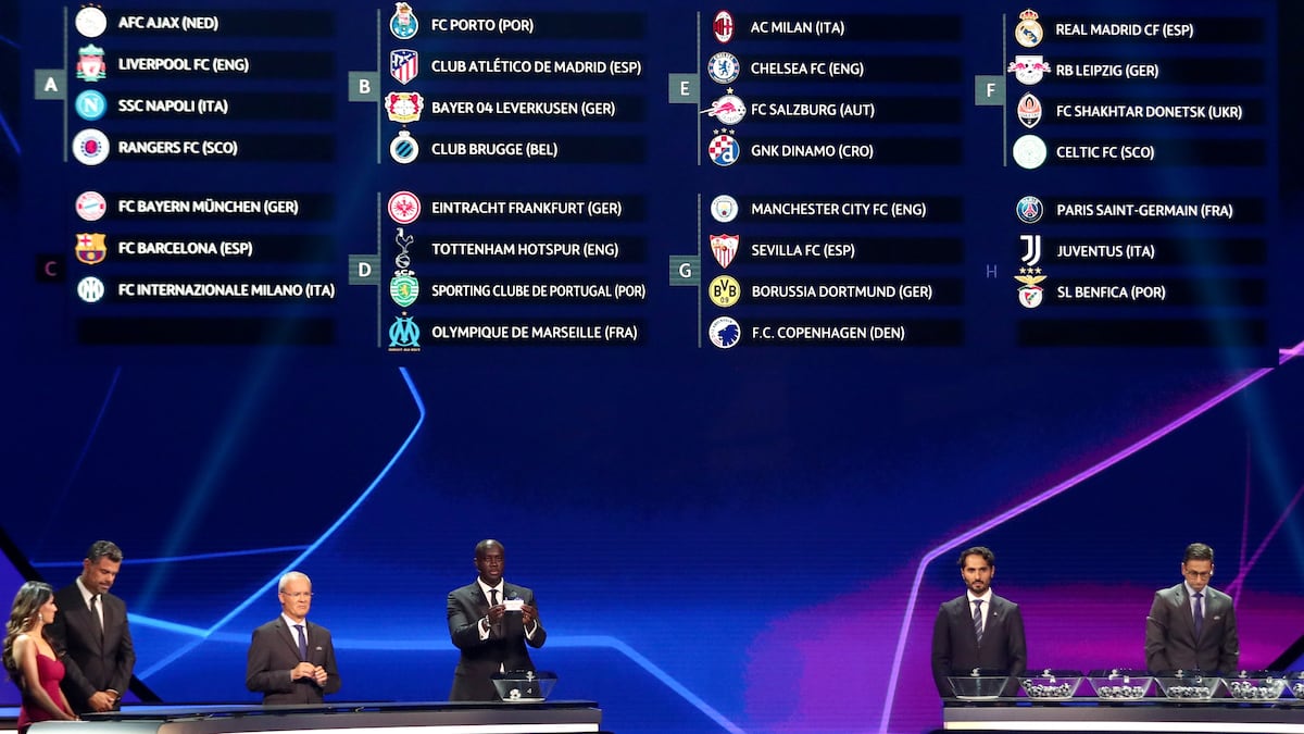 Sorteo de la Champions League 2022 | El Barcelona se enfrentará al Bayern y al Inter; y el ...