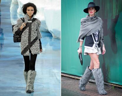 Saint Laurent y el regreso de las botas yeti | S Moda: Revista de moda ...