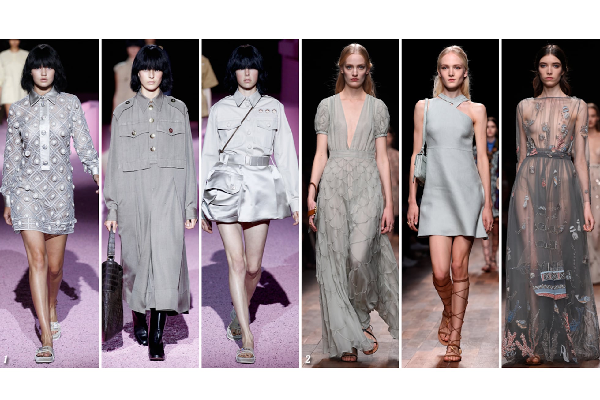 Más de 120 motivos para vestir gris glaciar | Fotos | Moda | S Moda ...