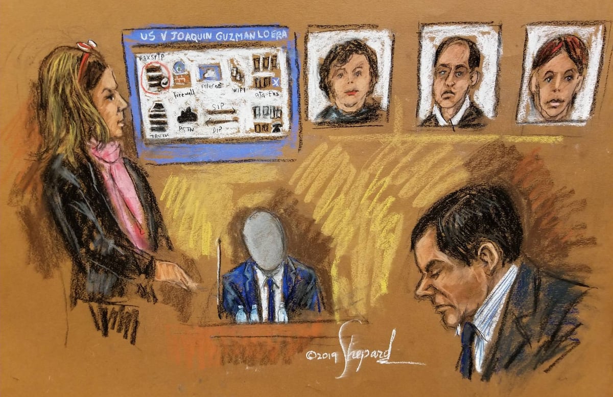 El juicio de 'El Chapo' visto por Shirley y Andrea Shepard | Fotos ...