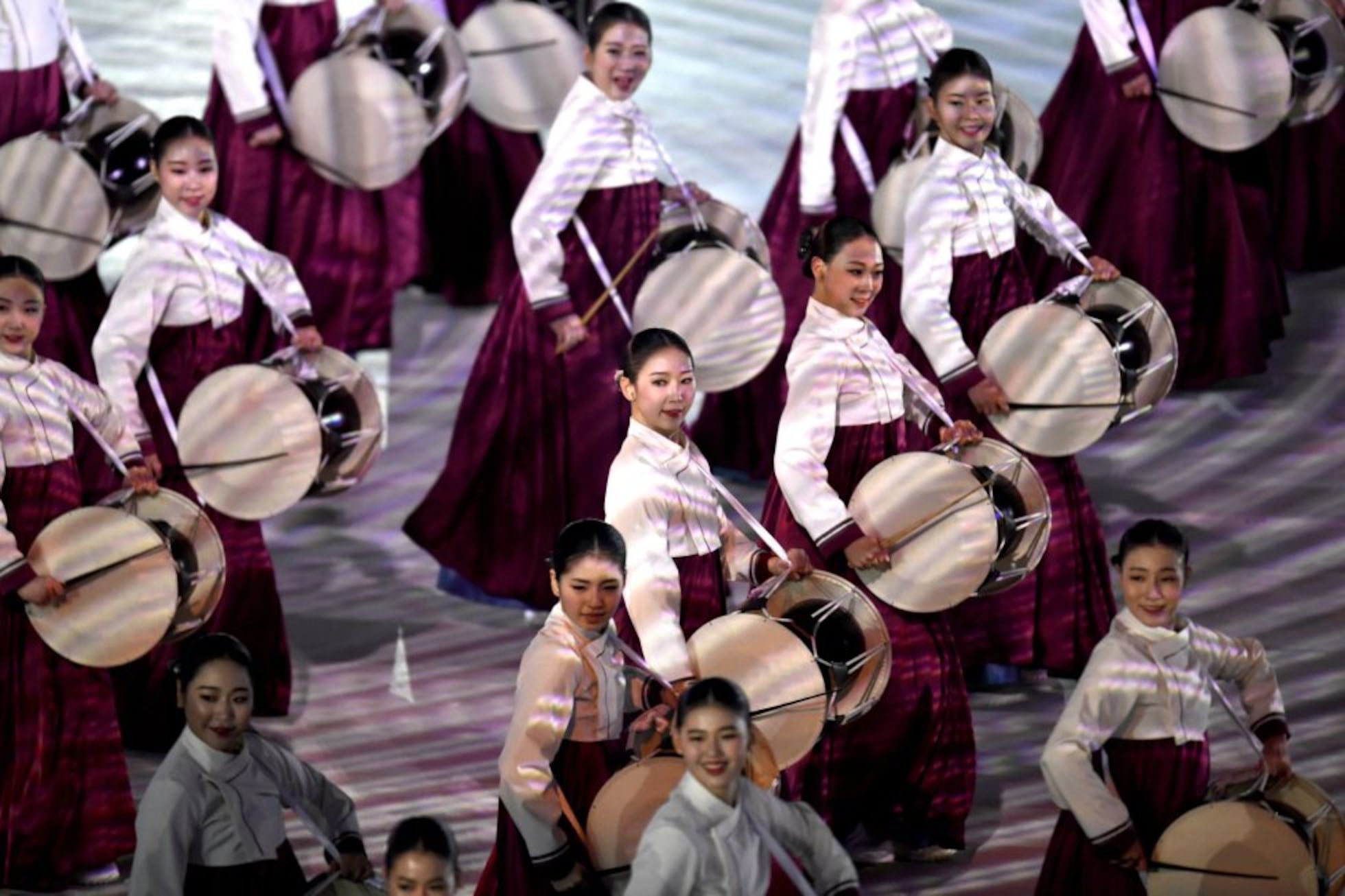 La inauguración de los Juegos Olímpicos de Invierno 2018, en imágenes ...