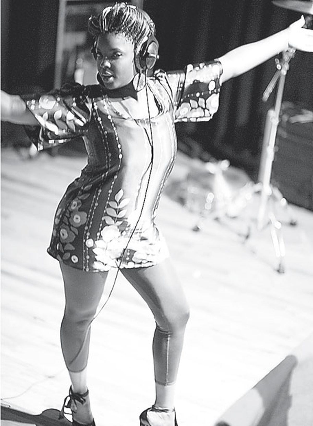 La rapera Nicole Wray grabando | Tentaciones | EL PAÍS